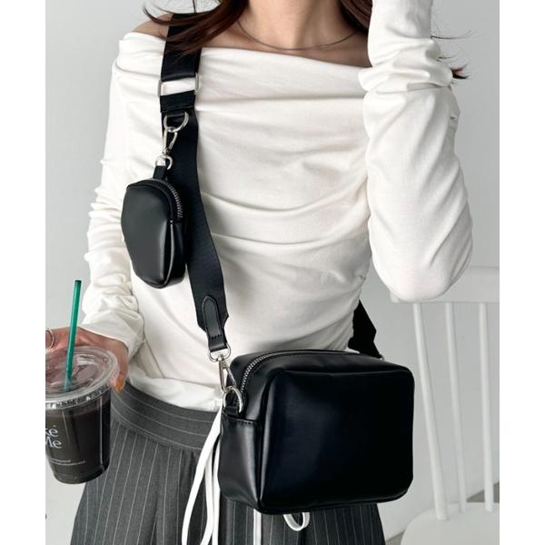 『タイムセール実施中』ZOZO問い合わせ番号:69821448ショップ:Outfitter lab，アウトフィッターラボブランド:CLEA，クレア，Outfitter lab，アウトフィッターラボ商品名:マルチケース付きスクエアショルダーミ...