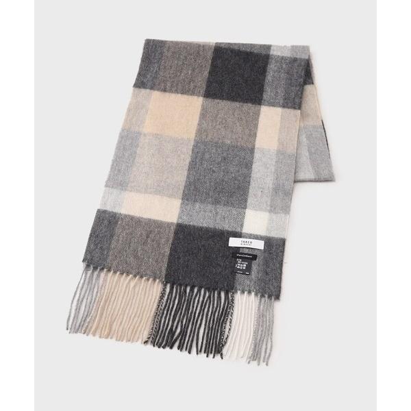 『タイムセール実施中』ZOZO問い合わせ番号:69948799ショップ:TAKEO KIKUCHI，タケオキクチブランド:TAKEO KIKUCHI，タケオキクチ商品名:【カシミヤ100%】チェック カシミヤマフラーカテゴリ:ファッション雑...