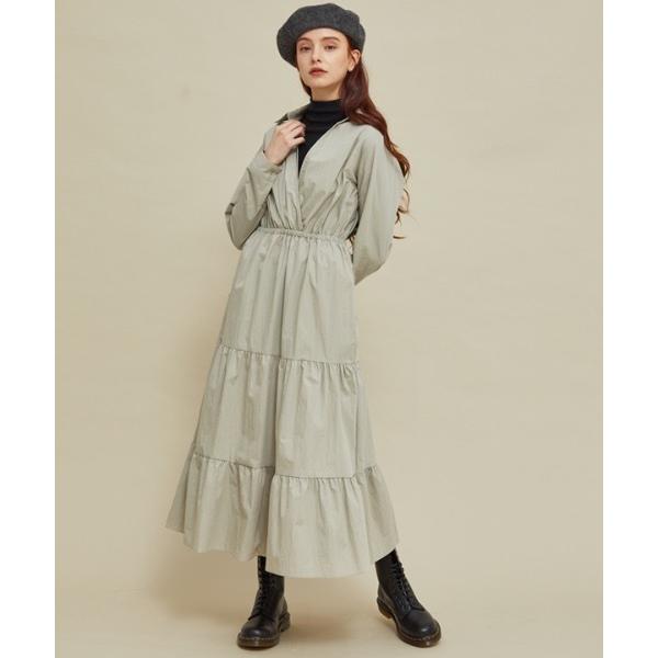 『セール実施中』ZOZO問い合わせ番号:69949938ショップ:KONVINI，コンビニブランド:manavis7，マナビスセブン，KONVINI，コンビニ商品名:【MANAVIS7 】ハーフバンディングワンピース / Half Band...