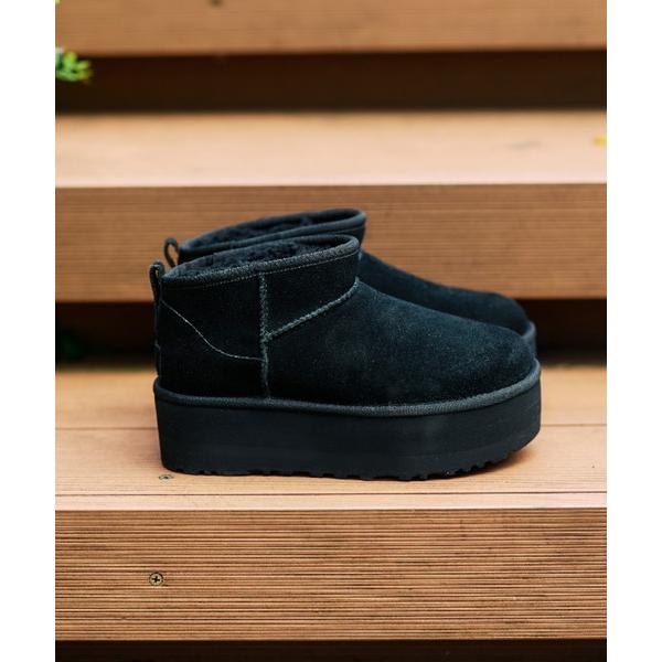 ZOZO問い合わせ番号:69960430ショップ:BILLY'S ENT，ビリーズ エンターブランド:UGG，アグ商品名:W CLASSIC ULTRA MINI PLATFORM　1135092カテゴリ:シューズ>ブーツブランド品番...