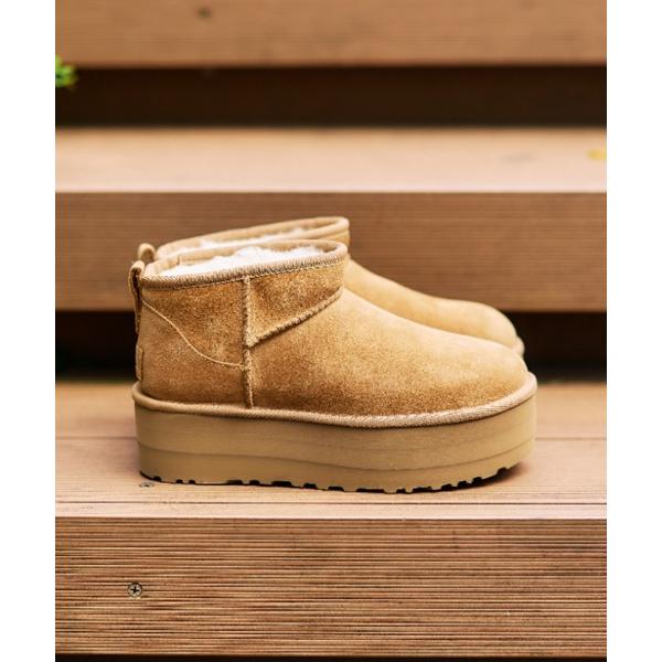 ZOZO問い合わせ番号:69960432ショップ:BILLY'S ENT，ビリーズ エンターブランド:UGG，アグ商品名:W CLASSIC ULTRA MINI PLATFORM　1135092カテゴリ:シューズ>ブーツブランド品番...