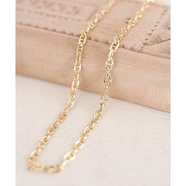 ZOZO問い合わせ番号:70030772ショップ:composite，コンポジットブランド:SENTI，センティ商品名:RORO MARINA CHAIN GDカテゴリ:アクセサリー>ネックレスブランド品番:4053素材:SILVER...