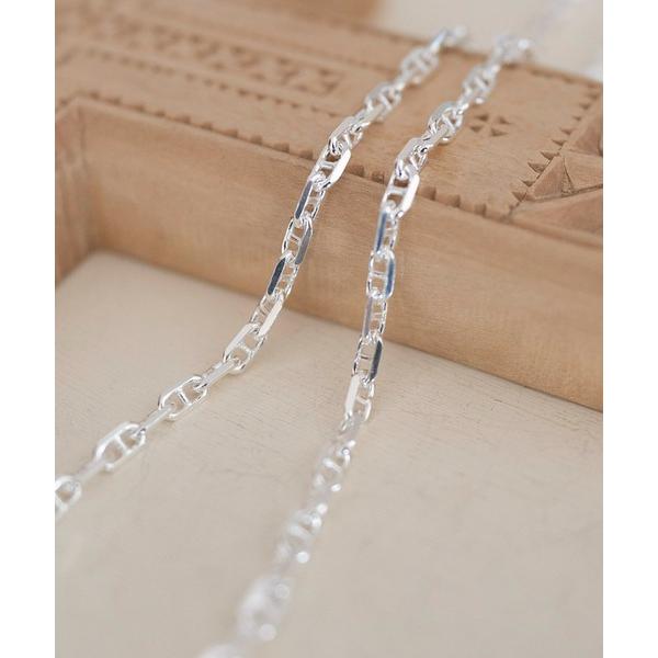 ZOZO問い合わせ番号:70030773ショップ:composite，コンポジットブランド:SENTI，センティ商品名:CUT RORO MARINA  CHAIN SVカテゴリ:アクセサリー>ネックレスブランド品番:4054素材:S...