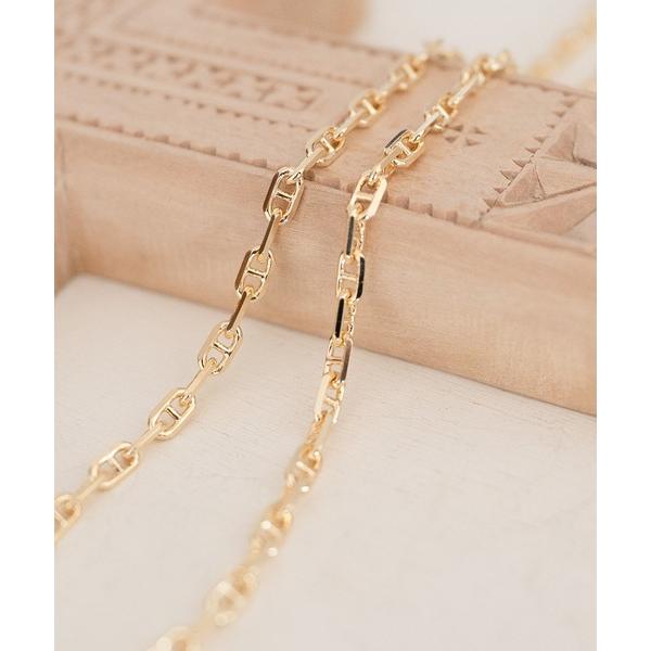 ZOZO問い合わせ番号:70030774ショップ:composite，コンポジットブランド:SENTI，センティ商品名:CUT RORO MARINA  CHAIN GDカテゴリ:アクセサリー>ネックレスブランド品番:4055素材:S...