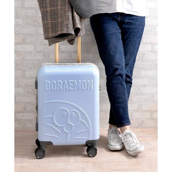 ZOZO問い合わせ番号:70095644ショップ:SAC'S BAR Jean，サックスバー ジーンブランド:SAC'S BARJean，サックスバージーン商品名:【DORAEMON/ドラえもん】 エンボス キャリーケース 33L(39L)...