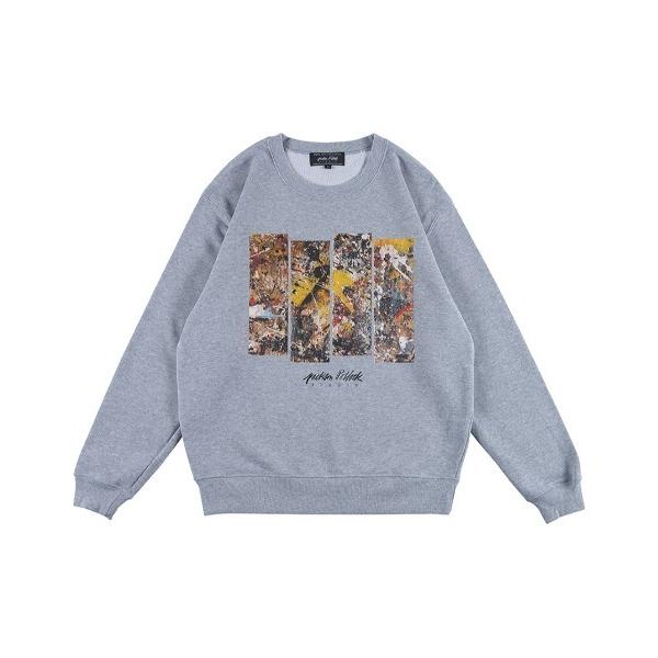 ZOZO問い合わせ番号:70150982ショップ:MEDICOM TOY，メディコム・トイブランド:Sync.，スィンク商品名:Sync.【Jackson Pollock Studio】CREWNECK SWEATSHIRT ”Floar ...