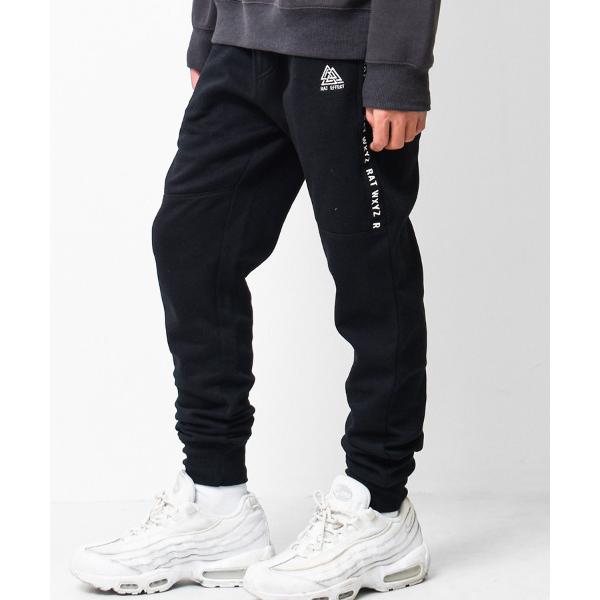 『タイムセール実施中』ZOZO問い合わせ番号:70152556ショップ:SHUSHU，シュシュブランド:RAT EFFECT，ラットエフェクト，SHUSHU，シュシュ商品名:【裏起毛】ラインロゴスウェットパンツカテゴリ:パンツ>スウェ...