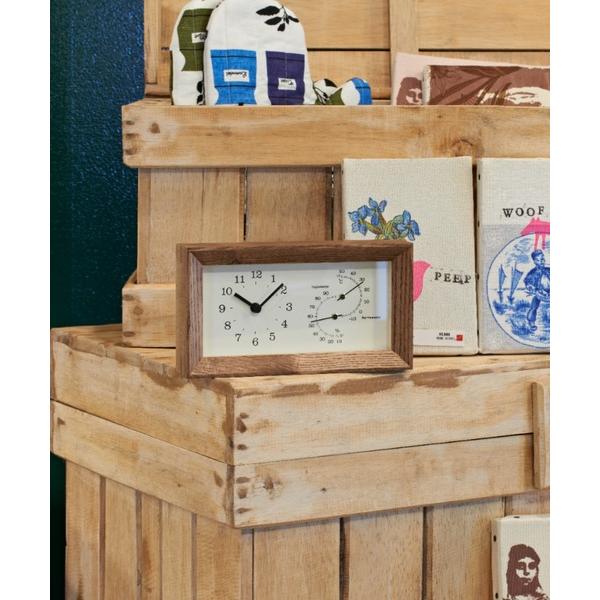 ZOZO問い合わせ番号:70186166ショップ:TIMELESS COMFORT，タイムレスコンフォートブランド:TIMELESS COMFORT，タイムレスコンフォート商品名:Lemnos（レムノス）FRAME 置き時計・温湿度計付カテ...