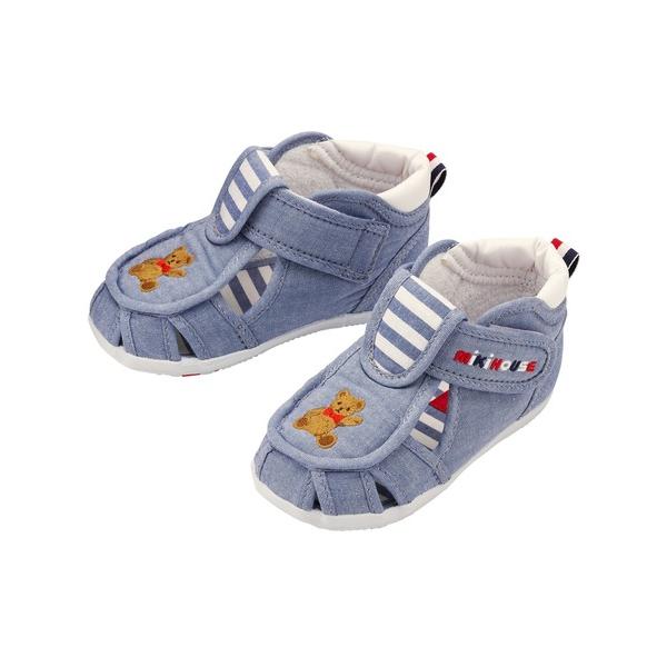 『セール実施中』ZOZO問い合わせ番号:70186639ショップ:MIKI HOUSE，ミキハウスブランド:MIKI HOUSE，ミキハウス商品名:ミキハウスベア 　セカンドベビーサンダルカテゴリ:シューズ>サンダルブランド品番:12...