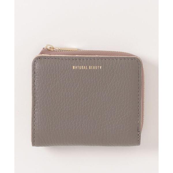 ZOZO問い合わせ番号:70187077ショップ:MAISON mou，メゾン ムーブランド:NATURAL BEAUTY，ナチュラルビューティー商品名:【NATURAL BEAUTY BAG ＆ WALLET】L字ファスナー折財布カテゴリ...