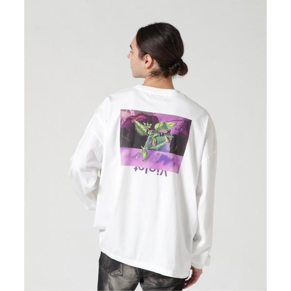 『セール実施中』ZOZO問い合わせ番号:70219859ショップ:B'2nd，ビーセカンドブランド:B'2nd，ビーセカンド商品名:ENONE エノン/VIORET Print Tee ヴァイオレットプリントロンTカテゴリ:トップス>...