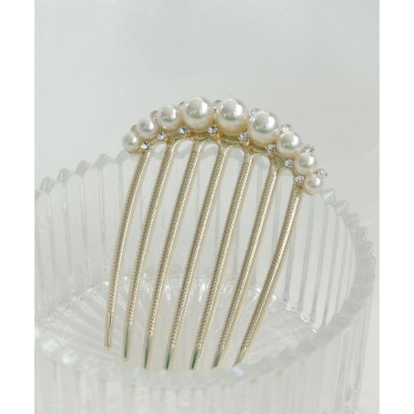 ZOZO問い合わせ番号:70282986ショップ:Three Four Time，スリーフォータイムブランド:Three Four Time，スリーフォータイム商品名:パールシンプルコーム【結婚式/パーティ/フォーマル/デイリー】カテゴリ:...