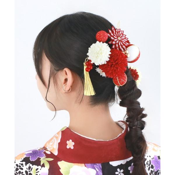 ZOZO問い合わせ番号:70351454ショップ:KYOETSU HONTEN，キョウエツホンテンブランド:KYOETSU，キョウエツ商品名:成人式・卒業式用 髪飾り 八重菊 15点セットカテゴリ:ヘアアクセサリー>その他ヘアアクセサ...