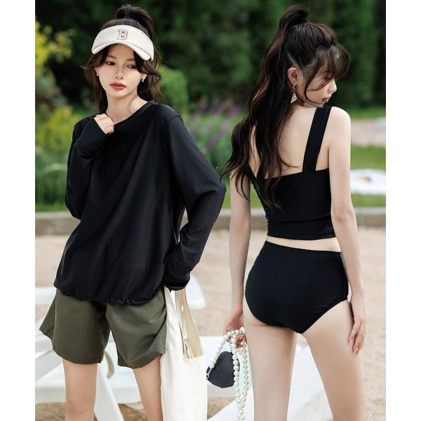 ※このアイテムは返品・交換対象外商品です。ZOZO問い合わせ番号:70510353ショップ:TeddyShop，テディショップブランド:TeddyShop，テディショップ商品名:【紫外線遮蔽率 99.9%以上】レディース水着 体型カバー 長...