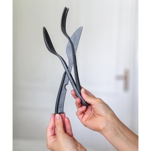 『タイムセール実施中』ZOZO問い合わせ番号:70556386ショップ:entre square，アントレスクエアブランド:entre square，アントレスクエアー商品名:KOZIOL KLIKKカトラリーセット 3bioカテゴリ:食器...