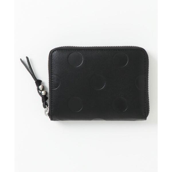 『タイムセール実施中』ZOZO問い合わせ番号:70679249ショップ:UNBILLION，アンビリオンブランド:perche，ペルケ商品名:ペルケ perche / ドット型押しラウンドパームフィット財布カテゴリ:財布/小物>財布ブ...