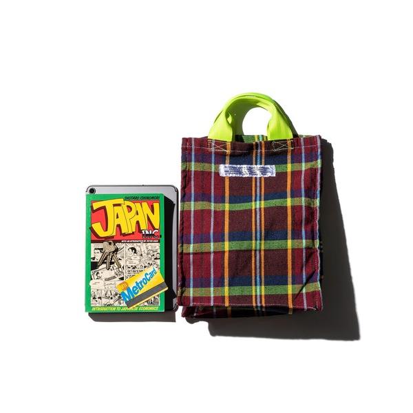 ZOZO問い合わせ番号:70712725ショップ:PUEBCO，プエブコブランド:PUEBCO，プエブコ商品名:DOCUMENT BAG / CHECKカテゴリ:バッグ>エコバッグ/サブバッグブランド品番:503523素材:Recyc...