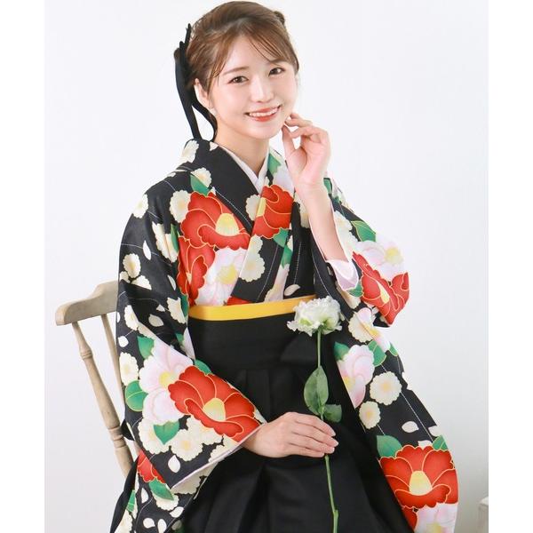 ZOZO問い合わせ番号:70714622ショップ:KYOETSU HONTEN，キョウエツホンテンブランド:KYOETSU，キョウエツ商品名:レディース 華やかD 4点セット( 着物 + 袴 + 襦袢 + 袴下帯 )カテゴリ:水着/着物・浴...