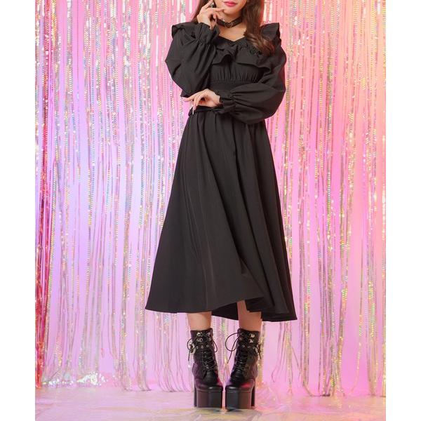 『タイムセール実施中』ZOZO問い合わせ番号:70747102ショップ:夢展望（YUMETENBO），ユメテンボウブランド:Diable baiser，ディアブルベーゼ，夢展望，ユメテンボウ商品名:2wayオフショルカシュクールフリルカラー...