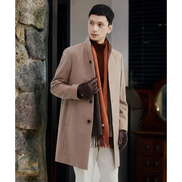 『タイムセール実施中』ZOZO問い合わせ番号:70908028ショップ:TAKEO KIKUCHI，タケオキクチブランド:TAKEO KIKUCHI，タケオキクチ商品名:【ウールカシミヤブレンド】ビーバー調 スタンドカラー コートカテゴリ:...