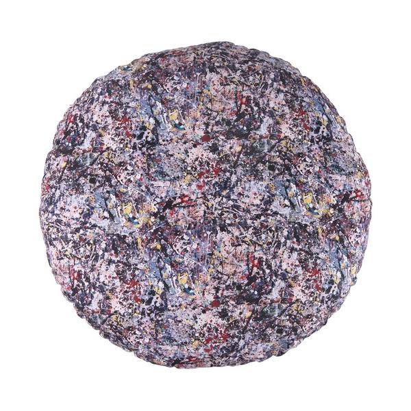 ZOZO問い合わせ番号:70910303ショップ:MEDICOM TOY，メディコム・トイブランド:Sync.，スィンク商品名:Sync.【Jackson Pollock Studio】CIRCLE CUSHION ”Jackson Pol...