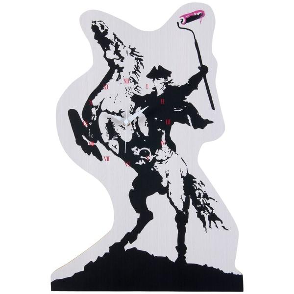 ZOZO問い合わせ番号:70910304ショップ:MEDICOM TOY，メディコム・トイブランド:Sync.，スィンク商品名:Sync.【BRANDALISM】WALL CLOCK ”Highway Man 02” made by KAR...