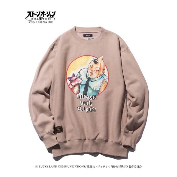 ZOZO問い合わせ番号:71006933ショップ:glamb，グラムブランド:glamb，グラム商品名:Roccobarocco Sweat / ロッコバロッコスウェット 【ジョジョの奇妙な冒険コラボレーションアイテム】カテゴリ:トップス&...