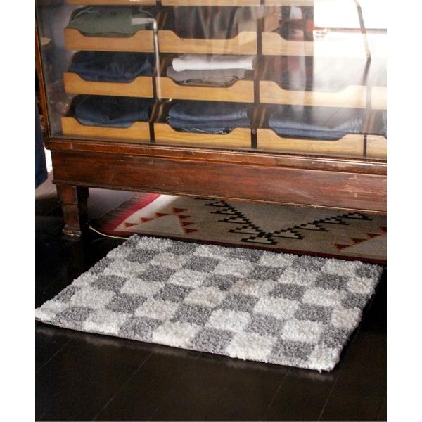 『タイムセール実施中』ZOZO問い合わせ番号:71007742ショップ:BRID，ブリッドブランド:BRID，ブリッド商品名:.ブリッド モロッコ チェッカー ラグ / BRID Morocco CHECKER RUG［50×70］カテゴリ...