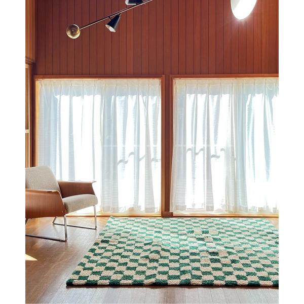 『タイムセール実施中』ZOZO問い合わせ番号:71007745ショップ:BRID，ブリッドブランド:BRID，ブリッド商品名:.ブリッド モロッコ チェッカー ラグ / BRID Morocco CHECKER RUG［200×200］カテ...