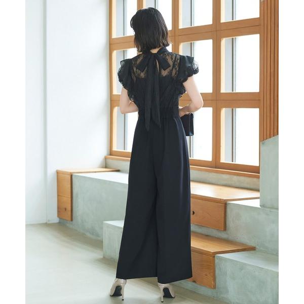 『タイムセール実施中』ZOZO問い合わせ番号:71072307ショップ:RUIRUE BOUTIQUE，ルイルエブティックブランド:RUIRUE BOUTIQUE，ルイルエブティック商品名:バックリボンレースコンビパンツ結婚式パーティードレ...