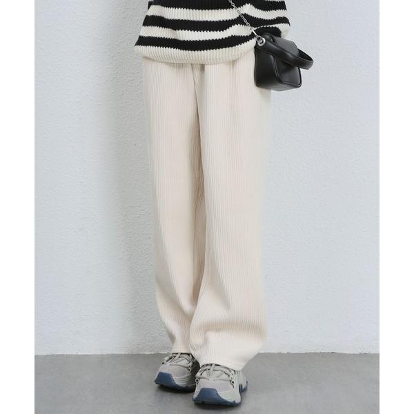 『セール実施中』ZOZO問い合わせ番号:71072594ショップ:FRP，エフアールピーブランド:MAISON DE THERESE，メゾン ド テレーズ，FRP，エフアールピー商品名:暖かい裏毛コーデュロイワイドパンツカテゴリ:パンツ&g...