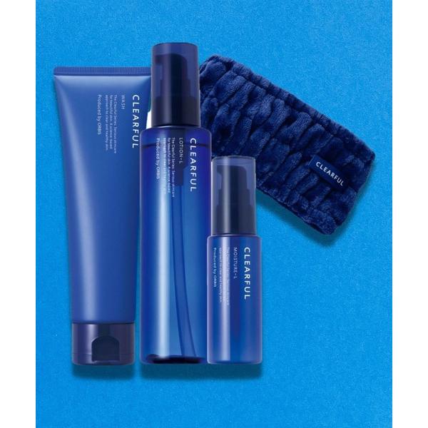 ※このアイテムは返品・交換対象外商品です。コスメ商品ZOZO問い合わせ番号:71073093ショップ:ORBIS，オルビスブランド:ORBIS，オルビス商品名:クリアフル３ステップセットL　ヘアバンド付カテゴリ:スキンケア>スキンケア...