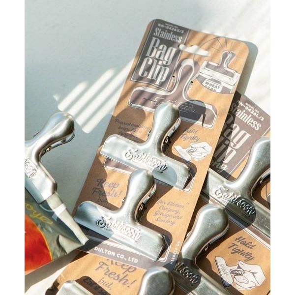 ZOZO問い合わせ番号:71073110ショップ:DULTON，ダルトンブランド:DULTON，ダルトン商品名:STAINLESS STEEL BAG CLIP SET OF 3 / ステンレス スチール バッグ クリップ 3pcs セット...
