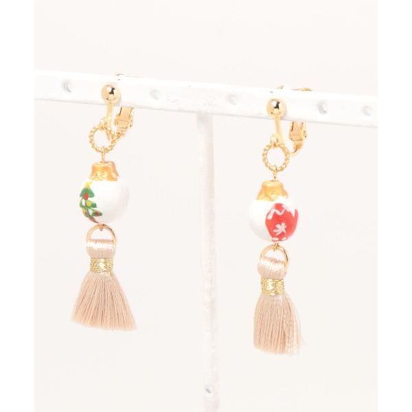 ZOZO問い合わせ番号:71074255ショップ:TONE，トーンブランド:tone，トーン商品名:【nocca】ornament earringカテゴリ:アクセサリー>イヤリングブランド品番:n077e素材:ゴールドメッキ、ビーズ、...