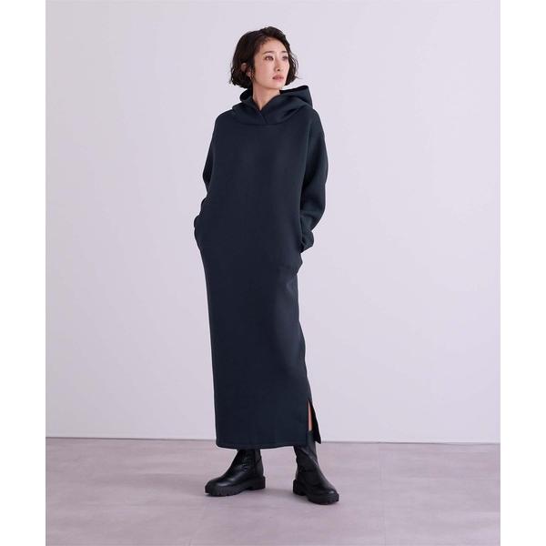 『タイムセール実施中』ZOZO問い合わせ番号:71103756ショップ:ur's，ユアーズブランド:ur's，ユアーズ商品名:ボンディングフーディーワンピースカテゴリ:ワンピース/ドレス&gt;ワンピースブランド品番:BBXU1307素材:...