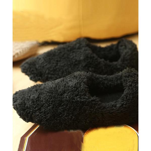 『タイムセール実施中』ZOZO問い合わせ番号:71104075ショップ:TeddyShop，テディショップブランド:DAY CLOSET，デイ クローゼット商品名:ふわふわ起毛スウェード調インソールルームシューズカテゴリ:インテリア>...