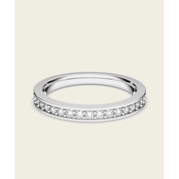 ZOZO問い合わせ番号:71104901ショップ:SWAROVSKI，スワロフスキーブランド:SWAROVSKI，スワロフスキー商品名:【公式】【スワロフスキー】Matrix リング， ホワイト， ロジウム・プレーティングカテゴリ:アクセサ...