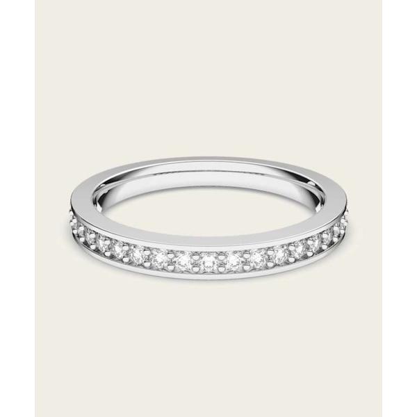 ZOZO問い合わせ番号:71104902ショップ:SWAROVSKI，スワロフスキーブランド:SWAROVSKI，スワロフスキー商品名:【公式】【スワロフスキー】Matrix リング， ホワイト， ロジウム・プレーティングカテゴリ:アクセサ...