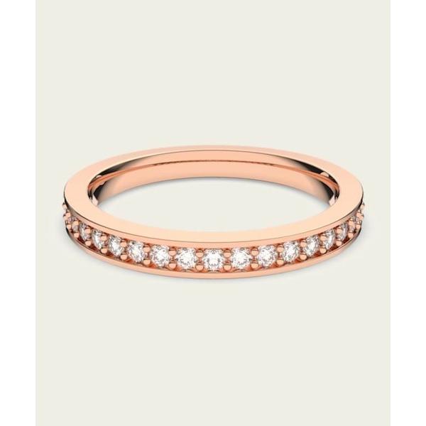 ZOZO問い合わせ番号:71104912ショップ:SWAROVSKI，スワロフスキーブランド:SWAROVSKI，スワロフスキー商品名:【公式】【スワロフスキー】Matrix リング， ホワイト， ローズゴールドトーン・プレーティングカテゴ...