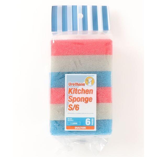 ZOZO問い合わせ番号:71108407ショップ:DULTON，ダルトンブランド:DULTON，ダルトン商品名:URETHANE KITCHEN SPONGE SET OF 6 / ウレタン キッチン スポンジ 6pcs セットカテゴリ:食...