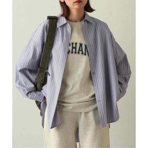 『タイムセール実施中』ZOZO問い合わせ番号:71142231ショップ:Chillfar，チルファーブランド:Chillfar，チルファー商品名:袖口スリットストライプシャツカテゴリ:トップス>シャツ/ブラウスブランド品番:a62my...