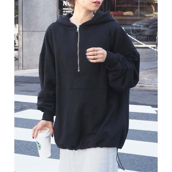 『タイムセール実施中』ZOZO問い合わせ番号:71243334ショップ:tiptop+pocket，ティップトッププラスポケットブランド:tiptop，ティップトップ商品名:【選べる2デザイン】裏毛アノラックBIGパーカーカテゴリ:トップス...