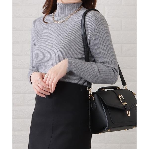 ZOZO問い合わせ番号:71244945ショップ:Lace Ladies，レースレディースブランド:DAYRA，デイラ商品名:ボトルネックワイドリブニットカテゴリ:トップス>ニット/セーターブランド品番:NTT40素材:ポリエステル4...