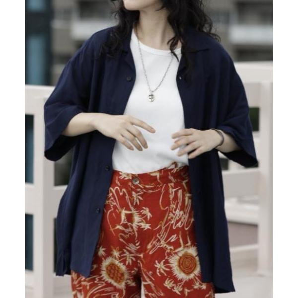 『タイムセール実施中』ZOZO問い合わせ番号:71280103ショップ:ARCH&amp;LINE，アーチアンドラインブランド:ARCH &amp; LINE，アーチアンドライン商品名:リネン混 半袖オープンカラーシャツ LINEN/RAY...