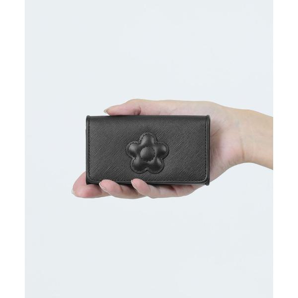 ZOZO問い合わせ番号:71280298ショップ:MARY QUANT，マリークワントブランド:MARY QUANT，マリークワント商品名:デイジーパッチスナップ2 キーケースカテゴリ:財布/小物>キーケース/キーアクセサリーブランド...