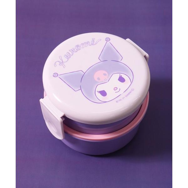 『タイムセール実施中』ZOZO問い合わせ番号:71313269ショップ:BAYBLO，ベイブロブランド:sanrio，サンリオ，BAYBLO，ベイブロ商品名:(SK)【sanrio/クロミ】丸型 ランチボックス 2段 フォーク付き[500m...