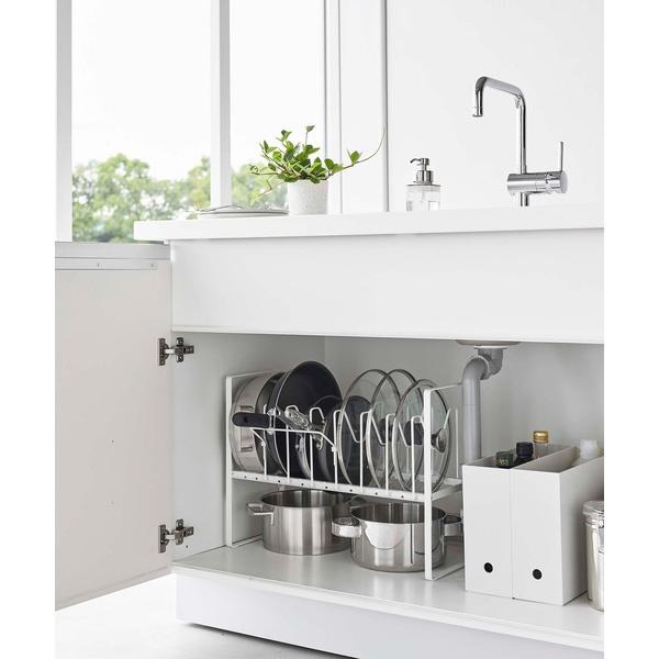 ZOZO問い合わせ番号:71517949ショップ:TIMELESS COMFORT，タイムレスコンフォートブランド:tower，タワー，TIMELESS COMFORT，タイムレスコンフォート商品名:tower（タワー） シンク下高さ調整鍋...