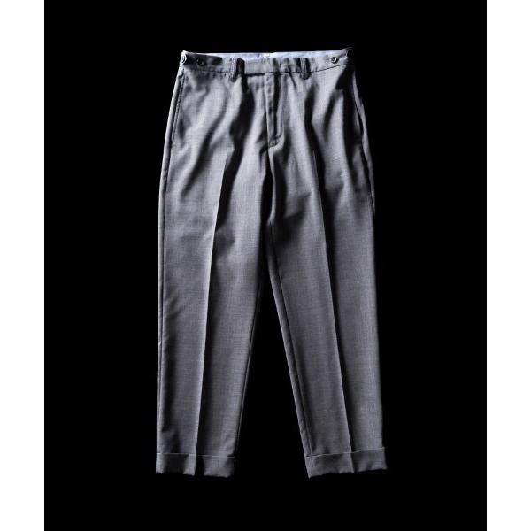ZOZO問い合わせ番号:71580231ショップ:BEAMS MEN，ビームス メンブランド:BEAMS PLUS，ビームスプラス商品名:IVY Trousers AnkleCut Combat Wool Tropicalカテゴリ:パンツ&...