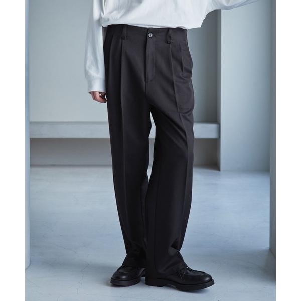 ZOZO問い合わせ番号:71650123ショップ:EMMA CLOTHES，エマ クローズブランド:SERACE，セラス商品名:【SERACE】Wide silhouette straight slacks / ワイドシルエットストレートス...