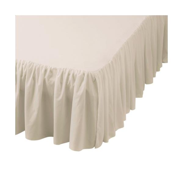 ZOZO問い合わせ番号:71717903ショップ:Francfranc，フランフランブランド:Francfranc，フランフラン商品名:目隠しになるフリル付きシーツ シングル ベージュカテゴリ:インテリア>寝具ブランド品番:11020...